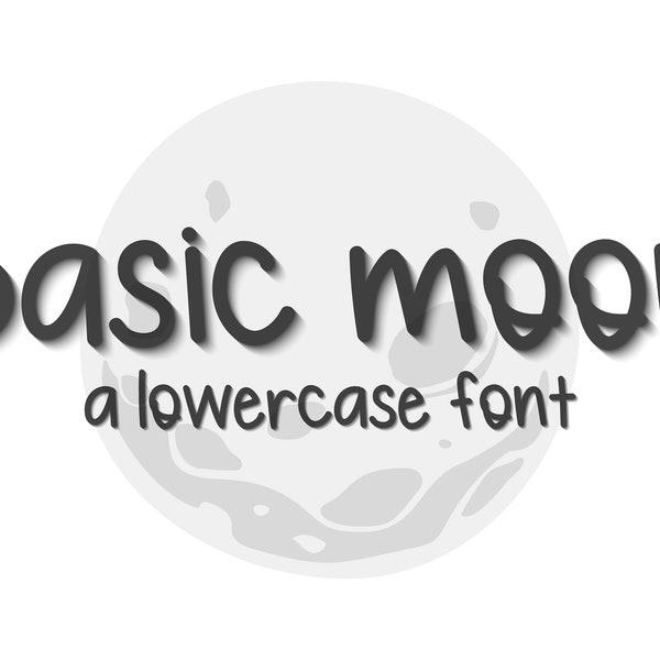 Lowercase Font - Etsy