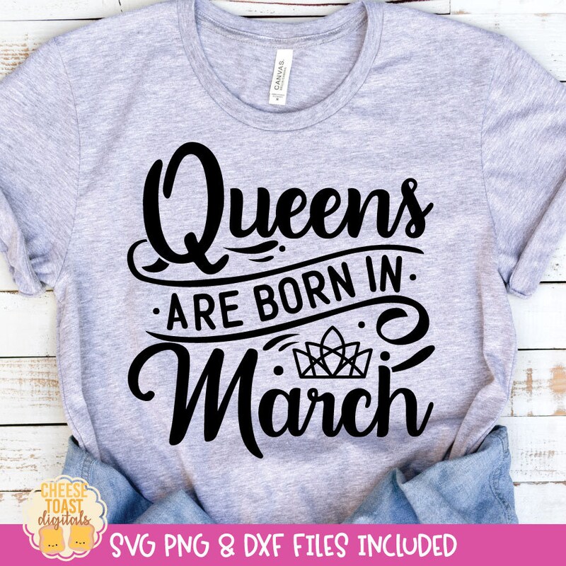 Queens Are Born Svg - Etsy