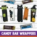 Halloween Candy Bar Wrapper SVG Bundle, Halloween Party Favor, Candy ...