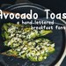 Avocado Toast: A Hand-lettered Breakfast Font, Handwriting Font, Cricut ...