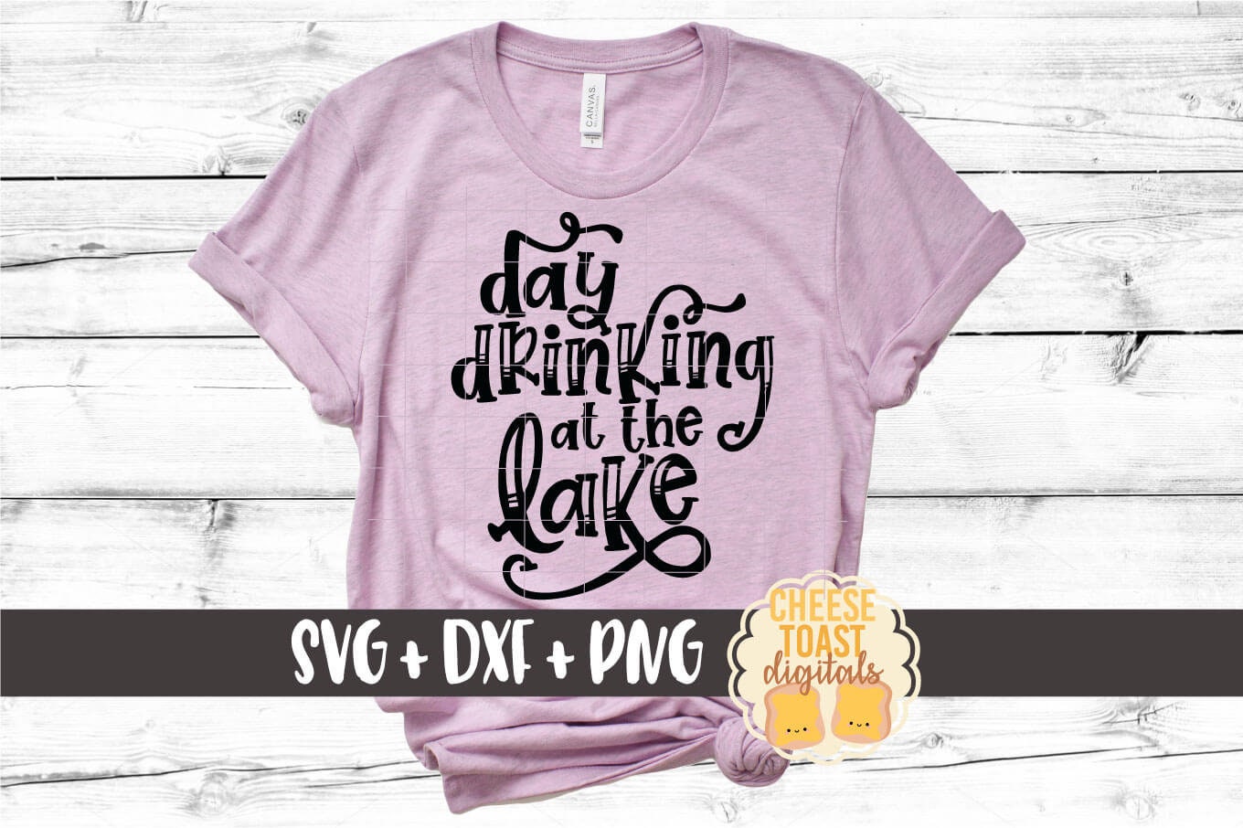 Day Drinking at the Lake SVG PNG DXF Cut Files, Lake Life Svg, Funny ...