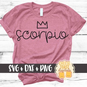Zodiac Crown SVG Bundle Zodiac Sign Svg Birthday Svg - Etsy