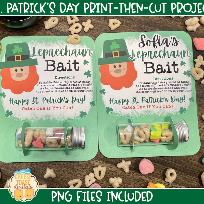 Leprechaun Bait Tag - Etsy