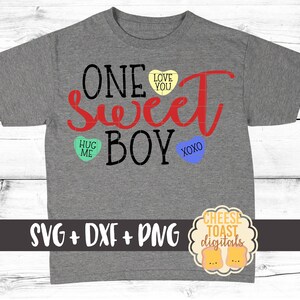 One Sweet Boy Svg, Valentine Svg, Kid Svg, Boy Svg, Baby Svg, Candy ...