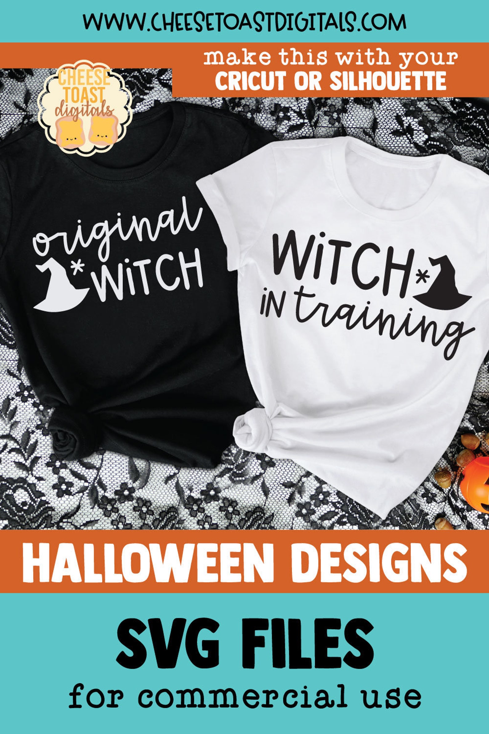 Original Witch | Witch in Training SVG PNG DXF Cut Files, Mommy and Me ...