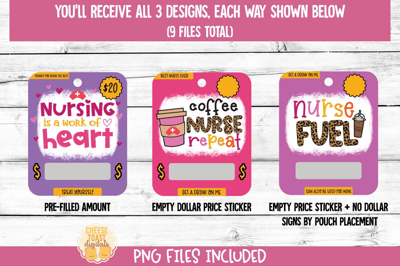 Printable Nurse Card, Money Card, Nurse Appreciation Day Gift, Gift ...