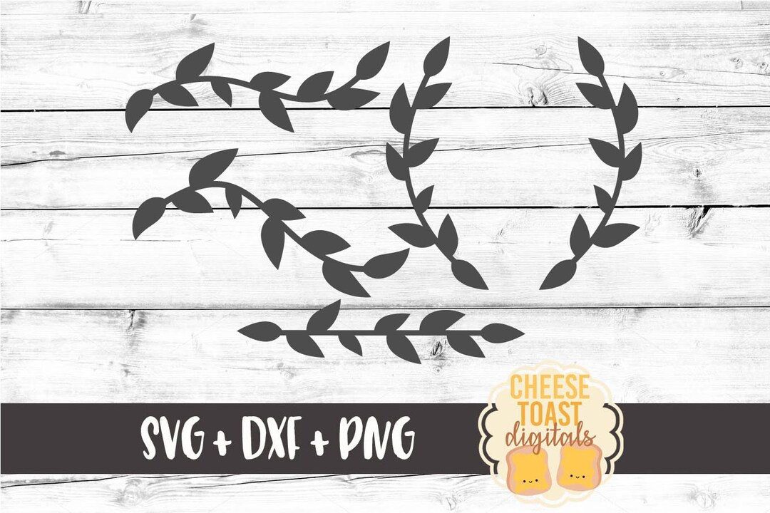 Laurel Elements Svg, Laurel Svg, Laurel Leaf Svg, Laurels Svg, Flourish ...