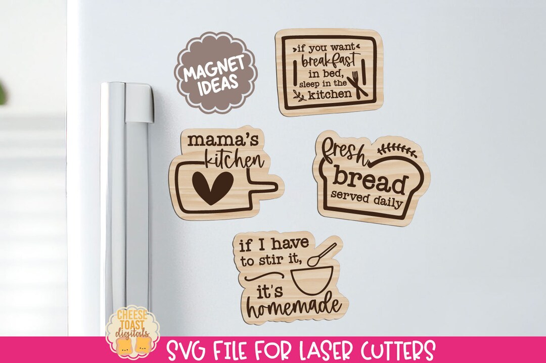 Kitchen Magnet SVG, Laser Magnet File, Laser Cut Files, Funny Kitchen ...