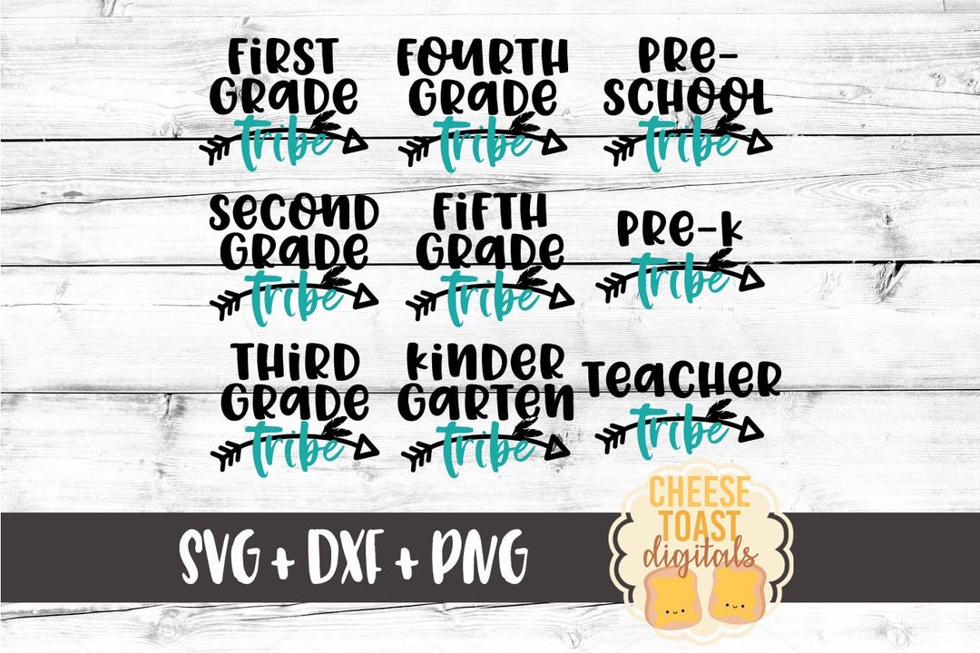 Back to School Tribe SVG Bundle First Day of School Svg - Etsy