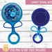 Baby Rattle Candy Dome SVG, Candy Holder SVG, Party Favor, Pregnancy ...