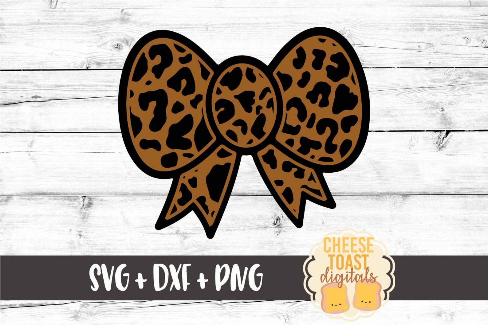 Leopard Print Hair Bow Svg Girl Svg Baby Svg Cheer Svg - Etsy