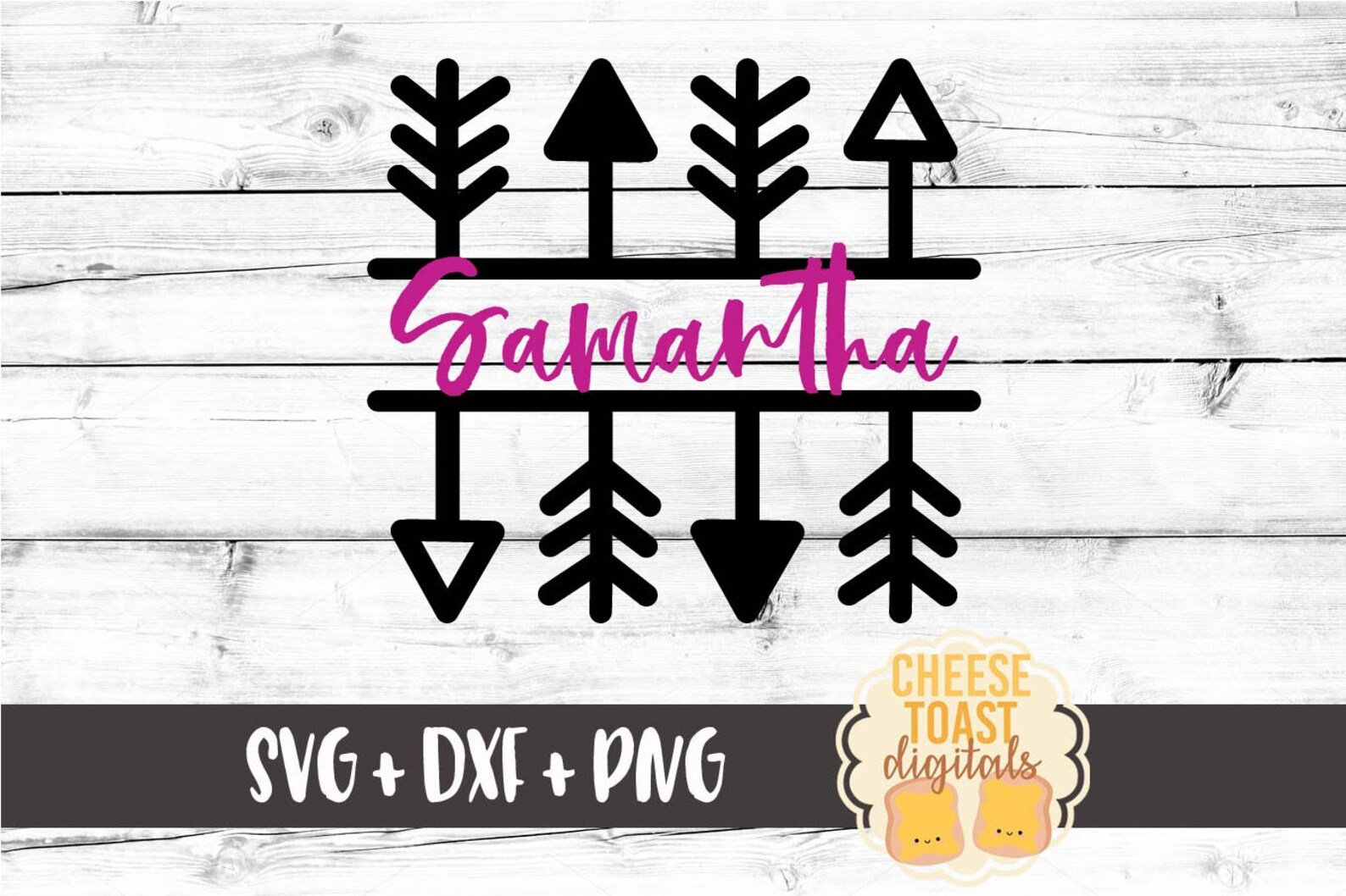 Arrow Monogram Svg Split Monogram Svg Arrow Svg Monogram - Etsy
