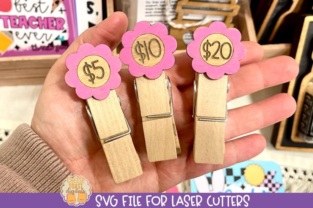 Price Tags for Craft Shows SVG, Laser Vendor Show Supplies, Flower ...
