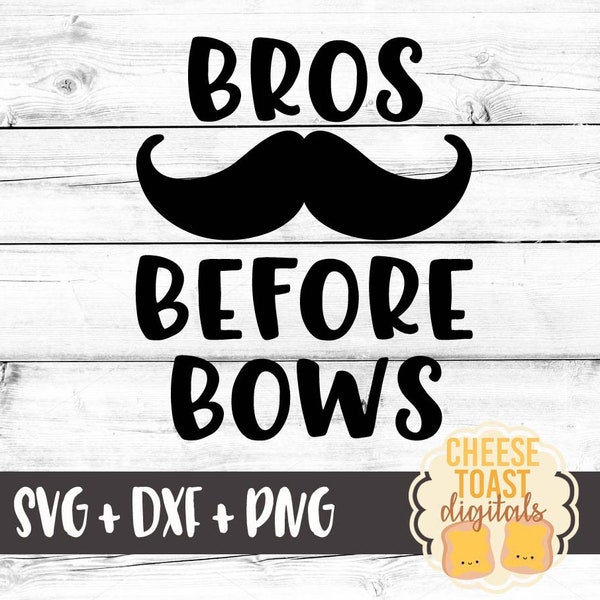 Bros Before Bows - Etsy
