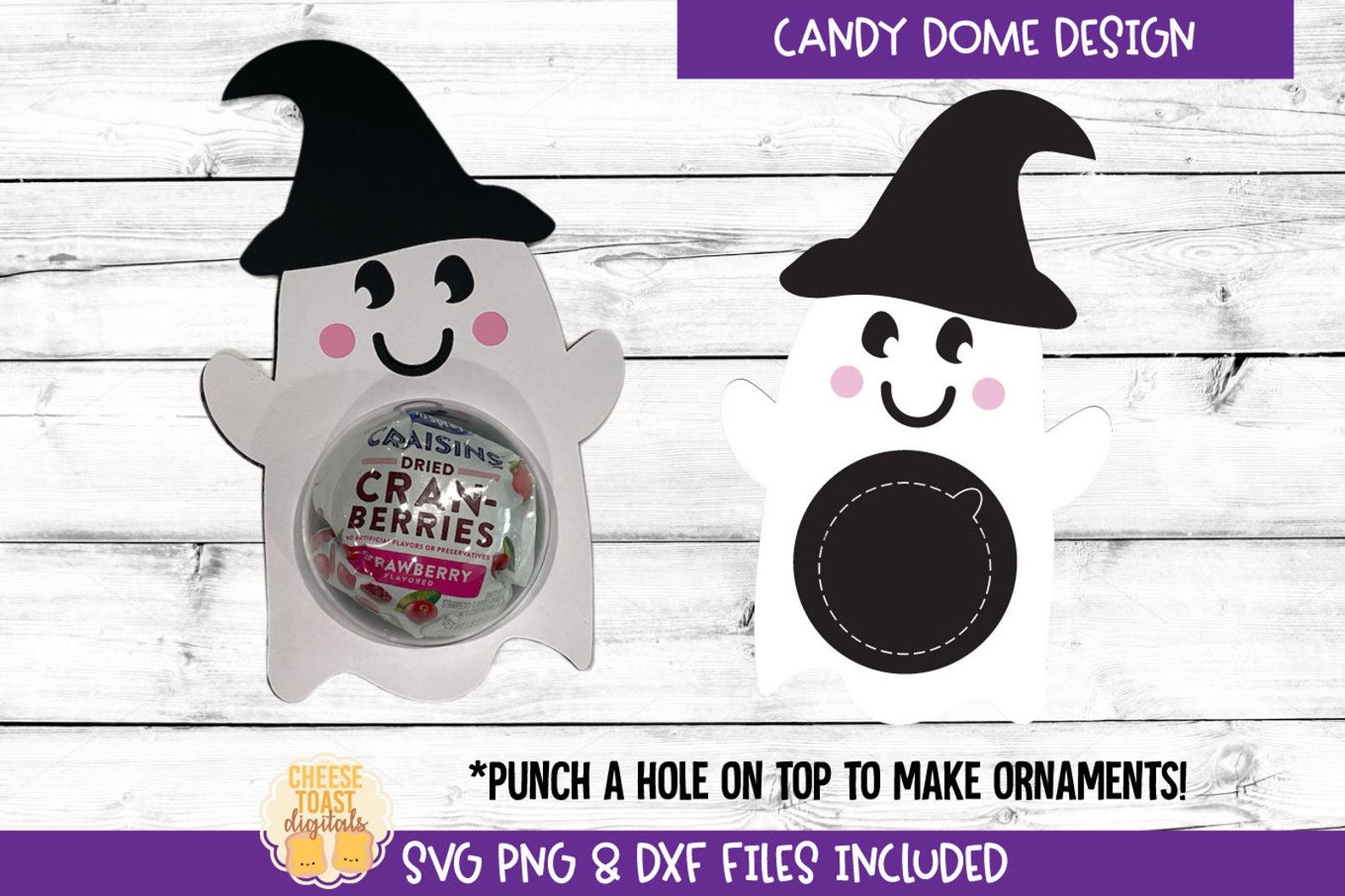 Ghost Candy Dome SVG Halloween Candy Ornaments SVG Halloween - Etsy