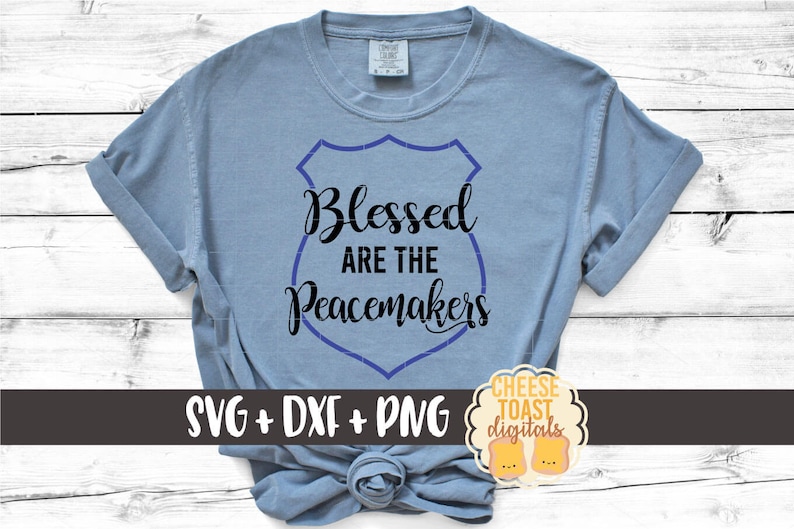 Blessed Are the Peacemakers Svg Police Svg Law Enforcement | Etsy