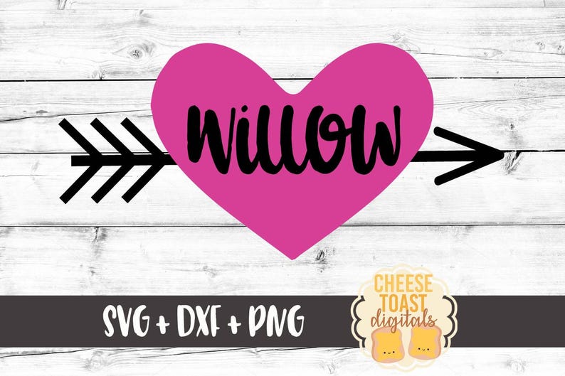 Heart With Arrow Svg Valentine's Day Svg Heart Svg - Etsy