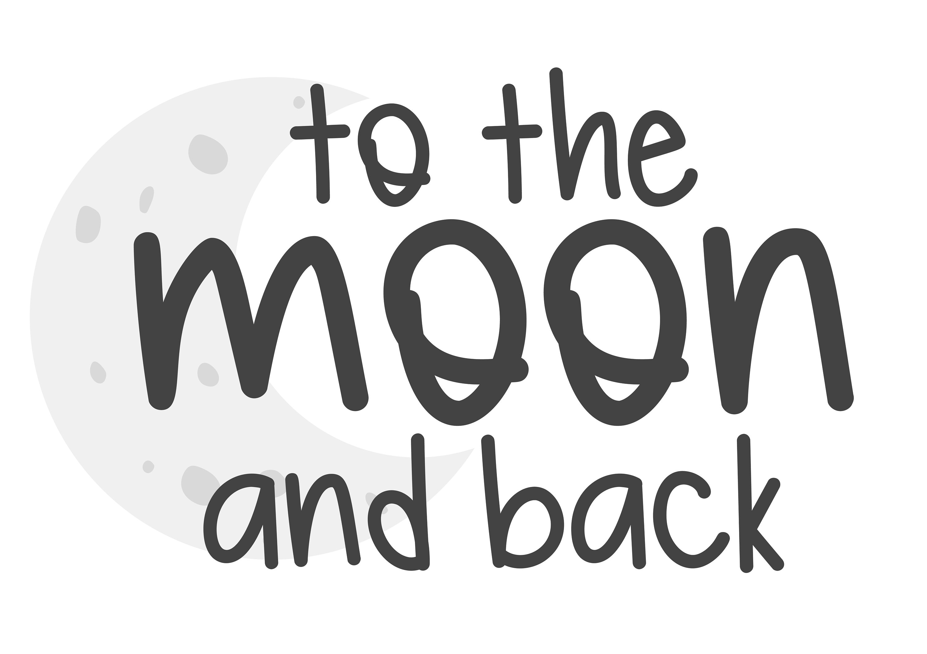 Basic Moon: A Handwritten Lowercase Font, Handwriting, Girl Font, Font ...