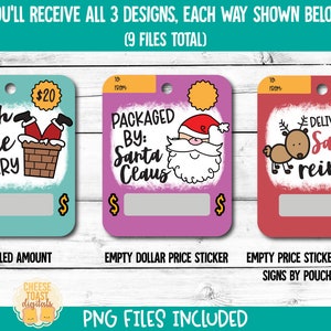 Printable Christmas Card, Money Card, Merry Christmas Design, Gift Card ...