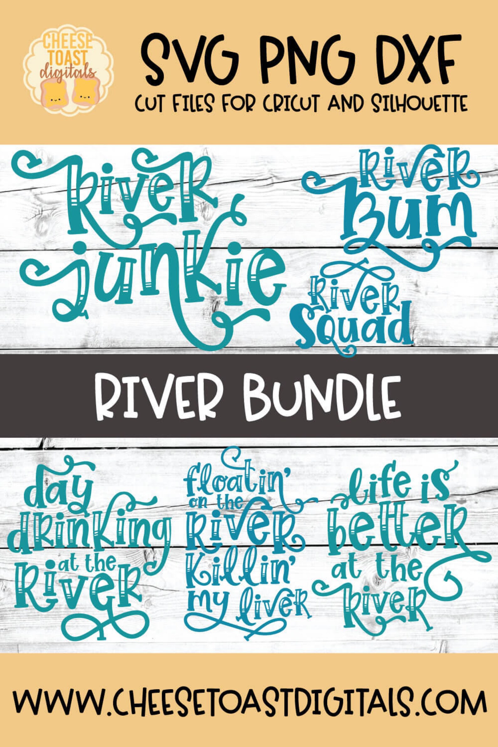 River SVG Bundle River Shirt River Signs Day Drinking At | Etsy