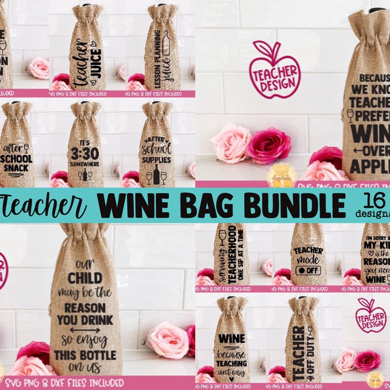 Teacher Wine - Etsy