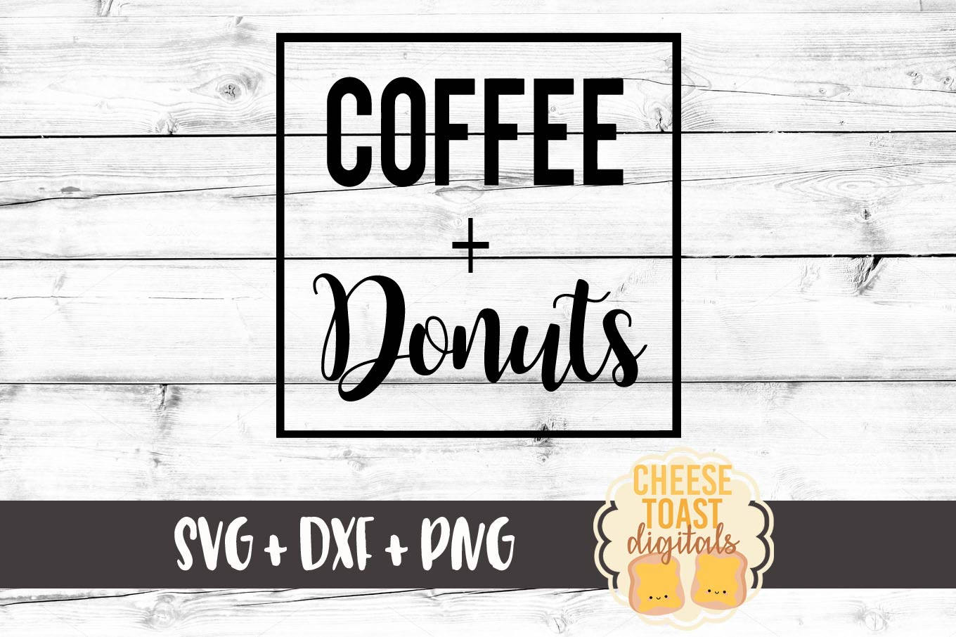 Coffee and Donuts SVG Coffee Svg Donuts Svg Doughtnut Svg | Etsy