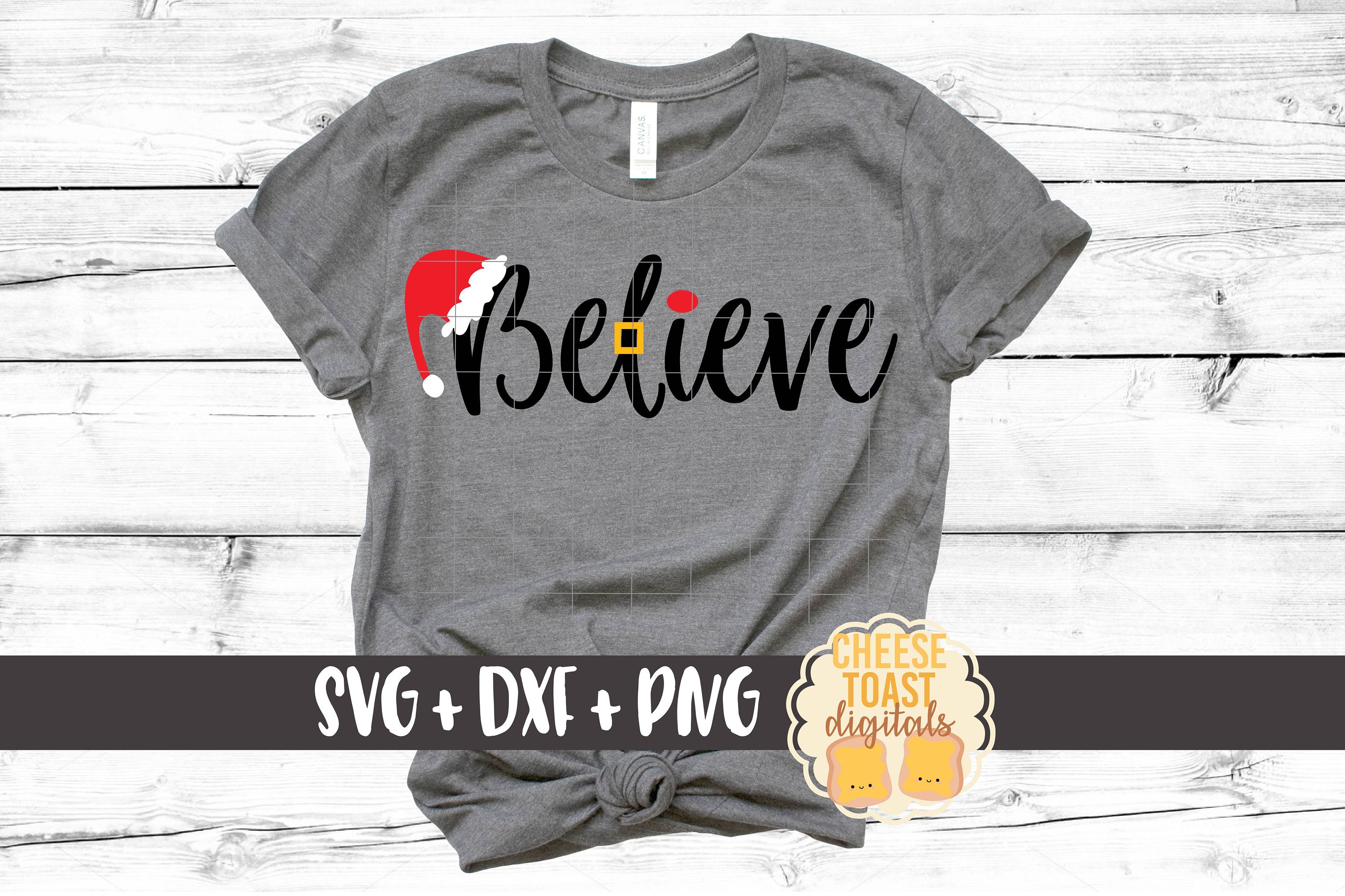 Believe SVG, Christmas Svg, Santa Svg, Santa Hat Svg, Believe in Santa ...