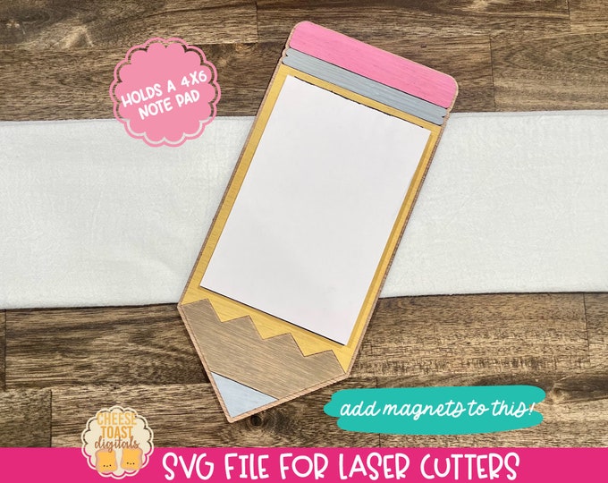 Teacher Note Pad Svg, Note Pad Svg, Teacher Gift Svg, Teacher Svg ...