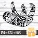 Sloth Zen Doodle Svg, Zen Doodle Art, Sloth Svg, Sloth Shirt, Mandala ...