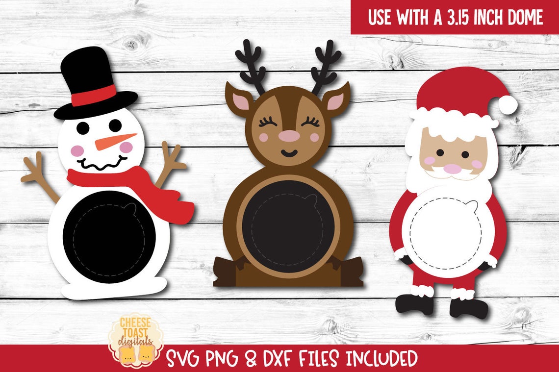 Christmas Candy Dome SVG Bundle, Candy Ornaments SVG, Party Favor ...