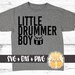 Little Drummer Boy Svg, Christmas Svg, Kid's Christmas Svg, Toddler Boy ...