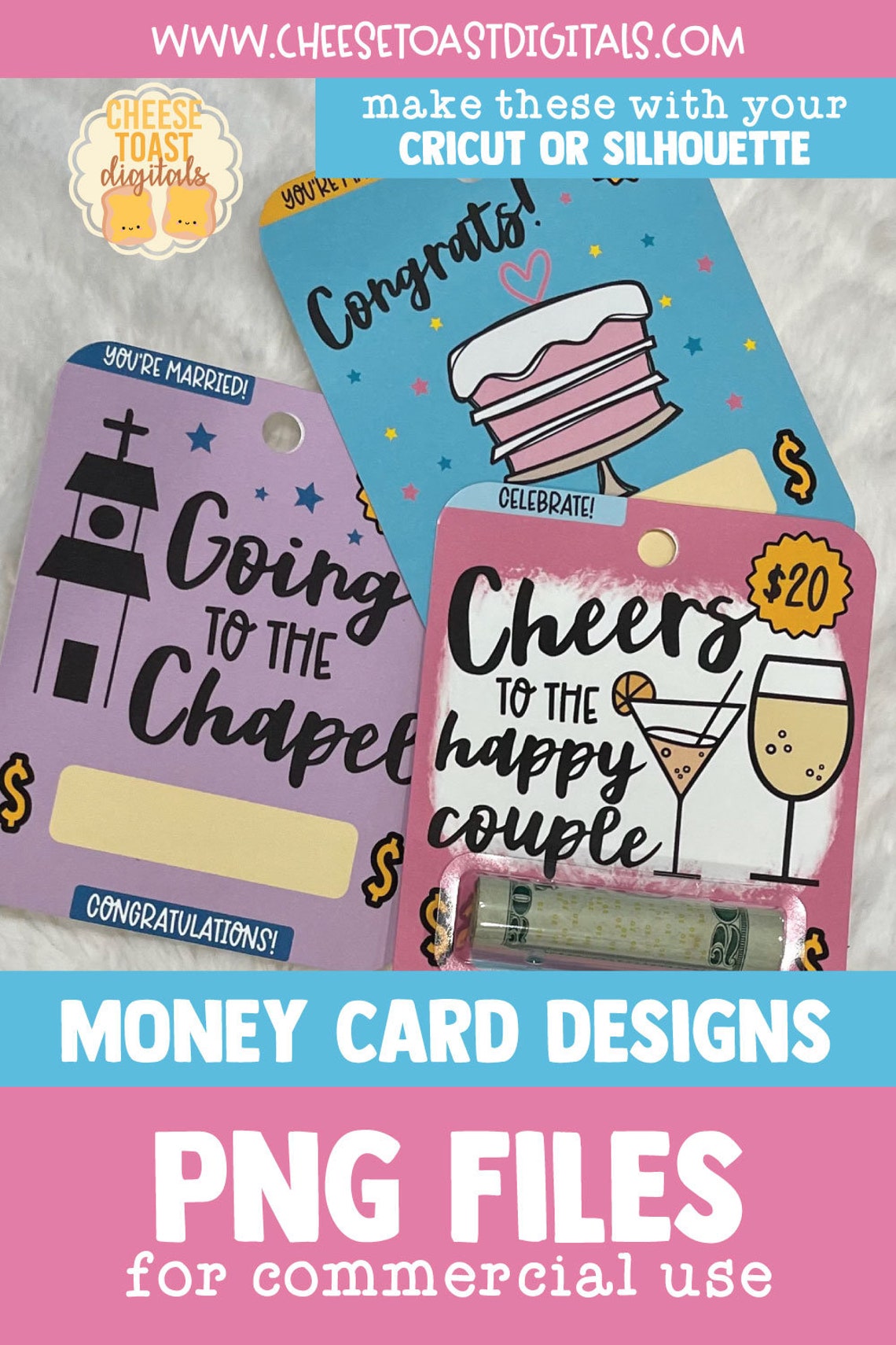 Printable Wedding Card Money Card Congratulations Design - Etsy