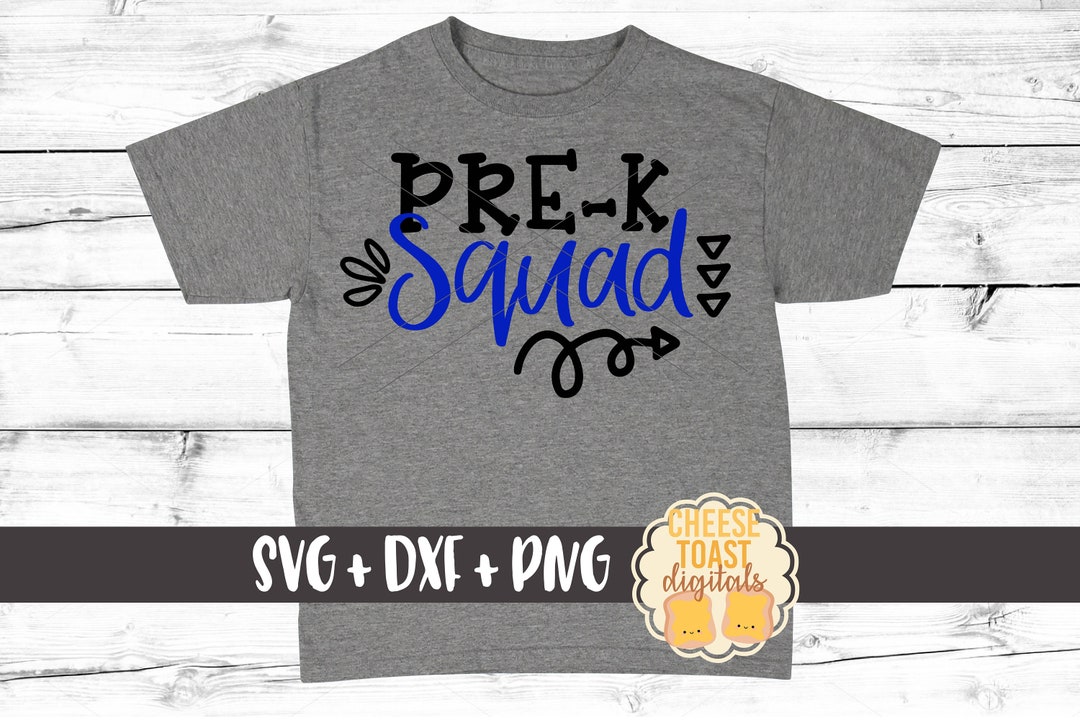 Pre-k Squad Svg Back to School Svg First Day of Pre-k Svg - Etsy