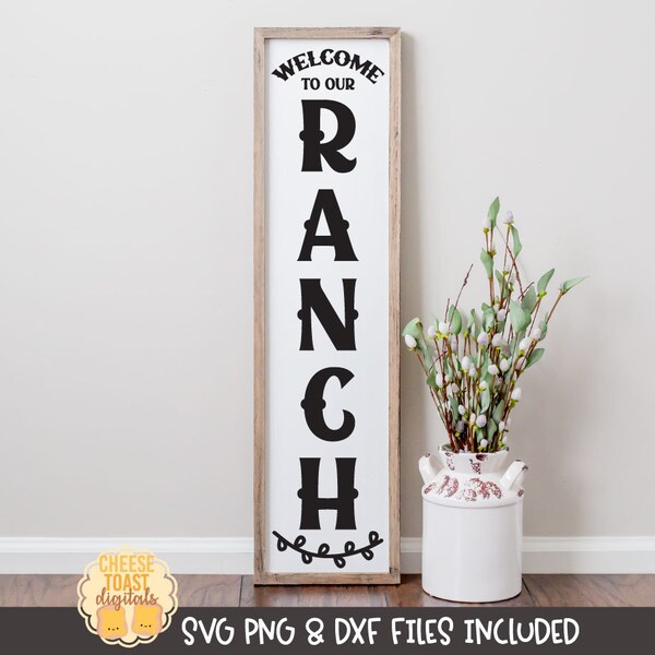 Welcome to the Ranch Svg - Etsy