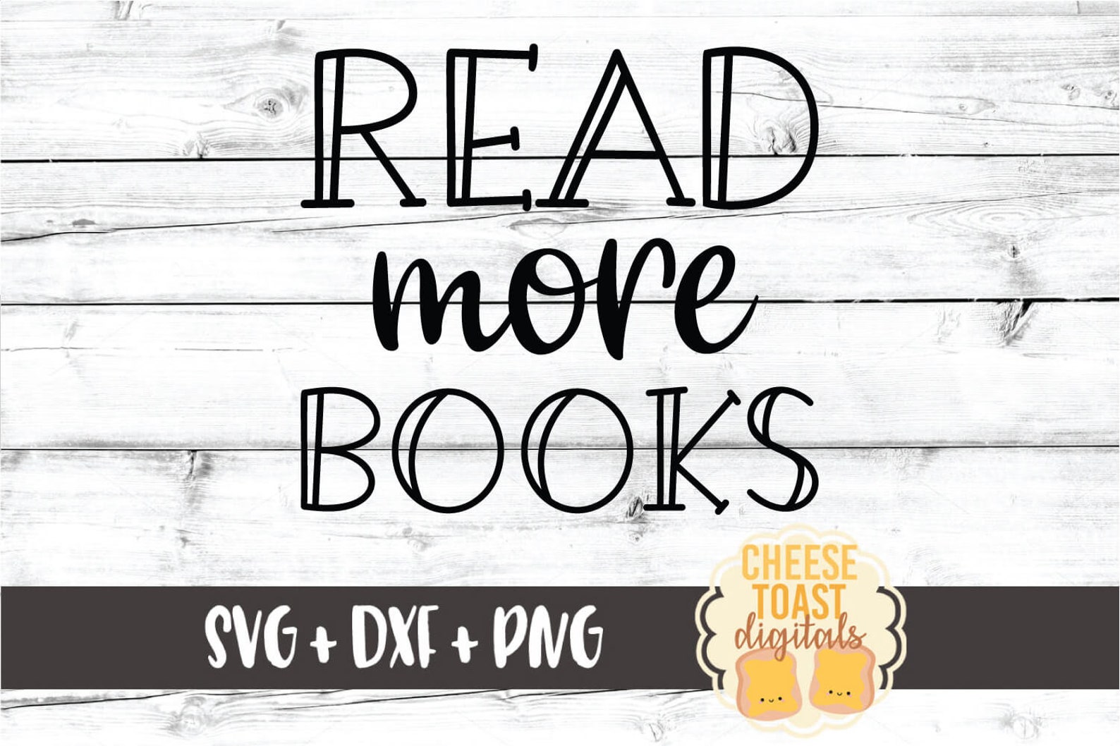 Read More Books SVG PNG DXF Cut Files Book Svg Book Lover | Etsy
