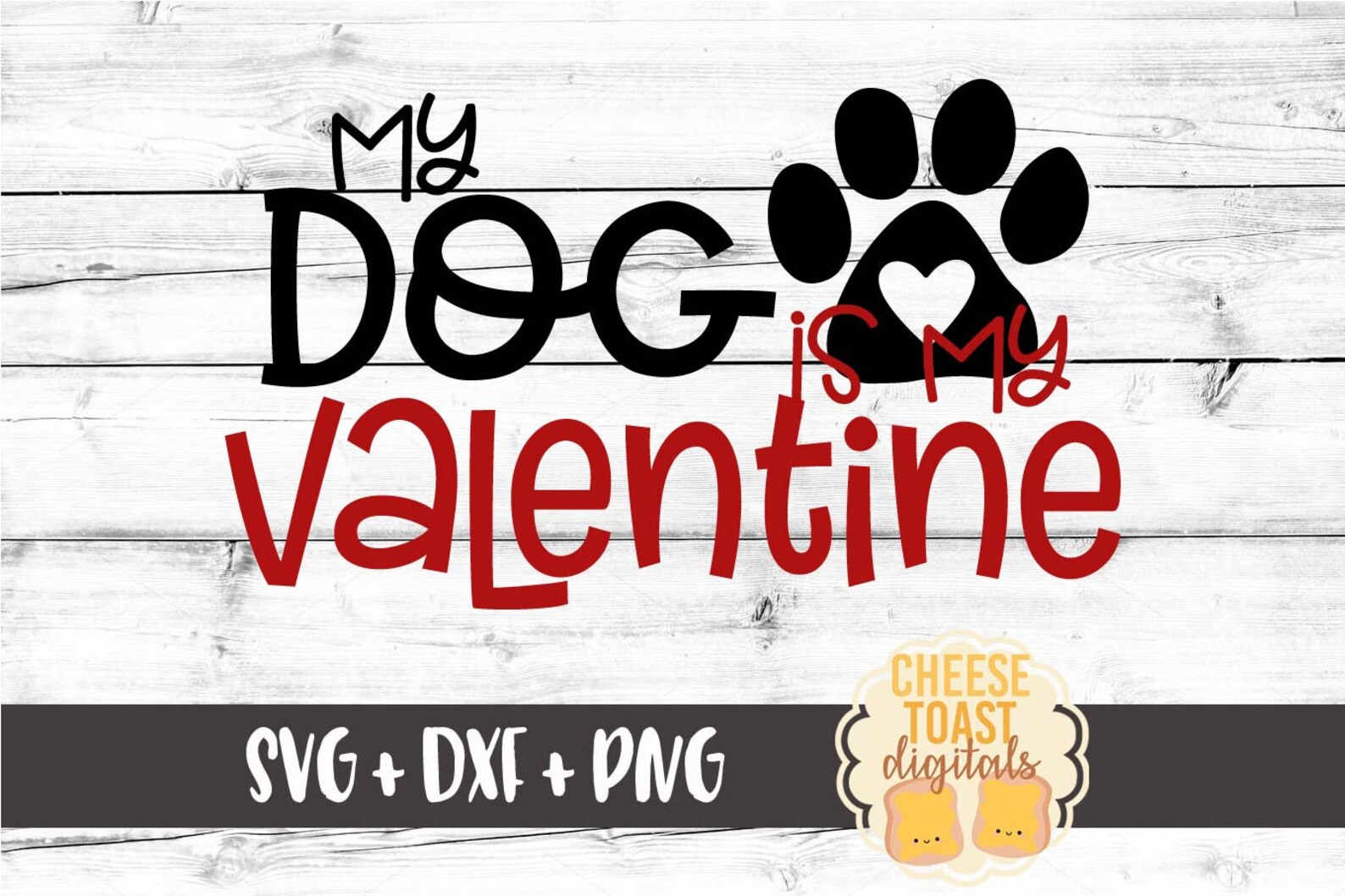 My Dog is My Valentine Svg Dog Svg Valentine's Day Svg - Etsy
