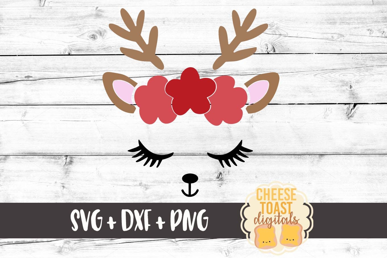 Reno svg, cara de reno svg, lindo reno svg, navidad svg, ciervo svg ...