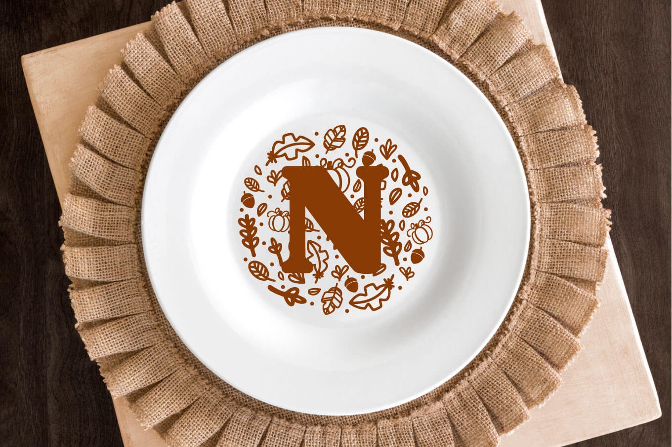 Fall Monogram Alphabet SVG PNG DXF Cut Files Autumn Alphabet - Etsy