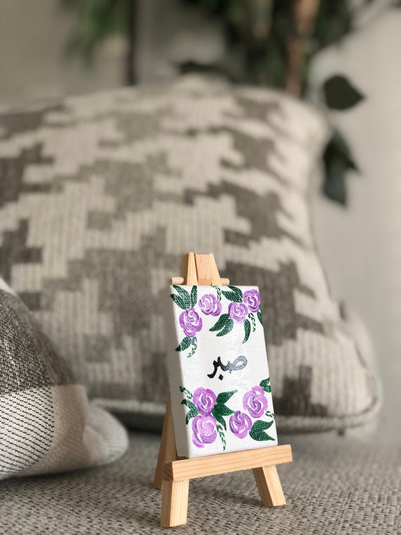 Mini Canvas and Easel Set 2x3 Inch Stretched Canvas | Etsy