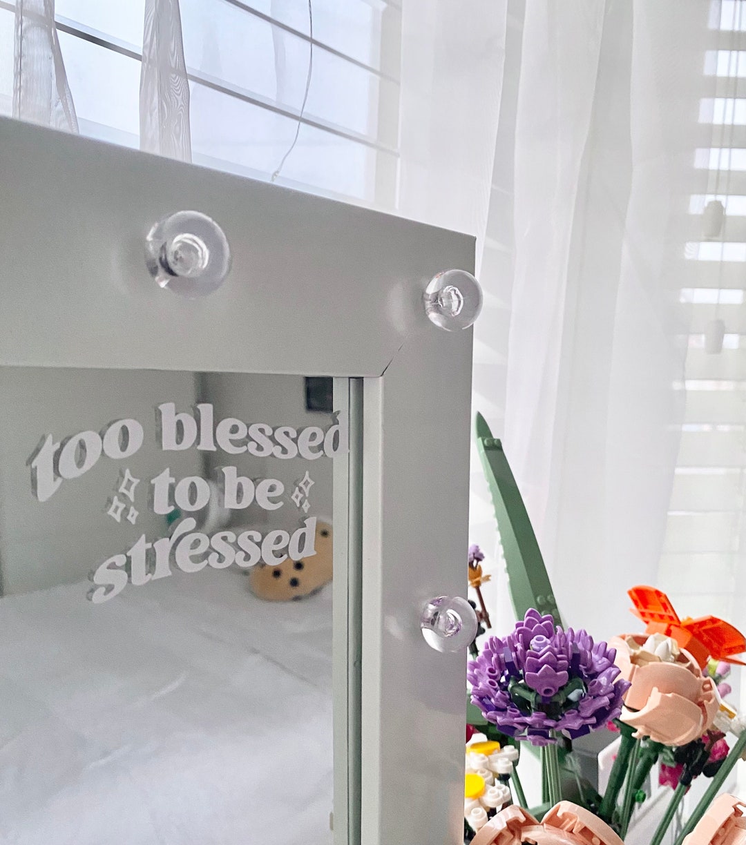 Mirror Decal | Aesthetic Decals | Home Decor | Positive Motivational ...