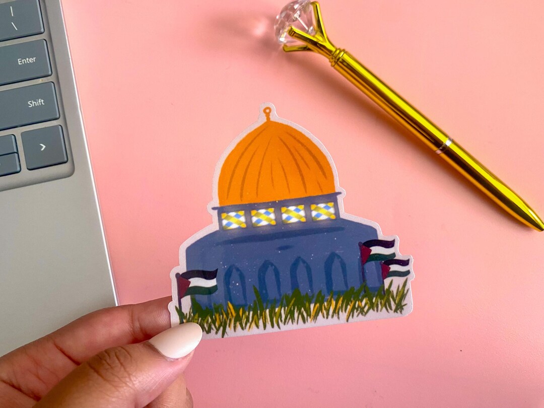 Mosque Vinyl Sticker | Masjid Al-aqsa Sticker | Islamic Sticker ...
