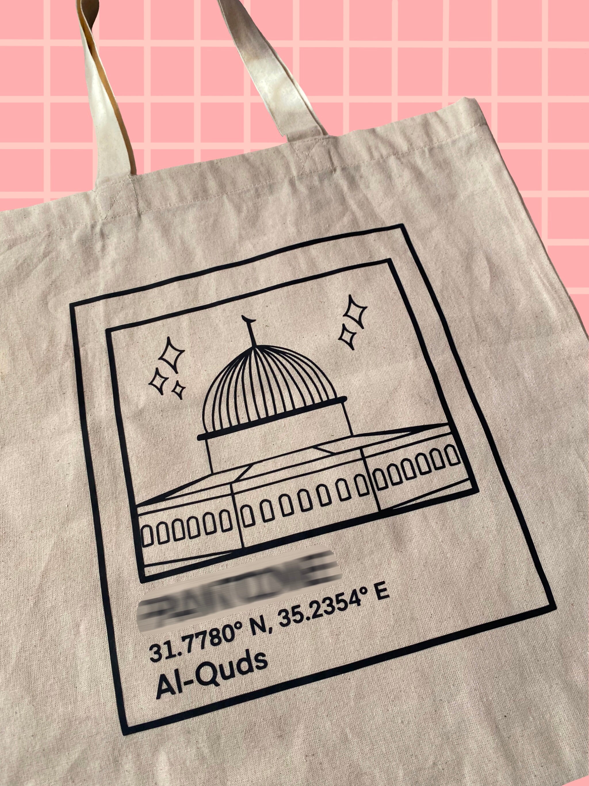 Al-aqsa Mosque Cotton Canvas Tote Bag | Islamic Gift - Etsy