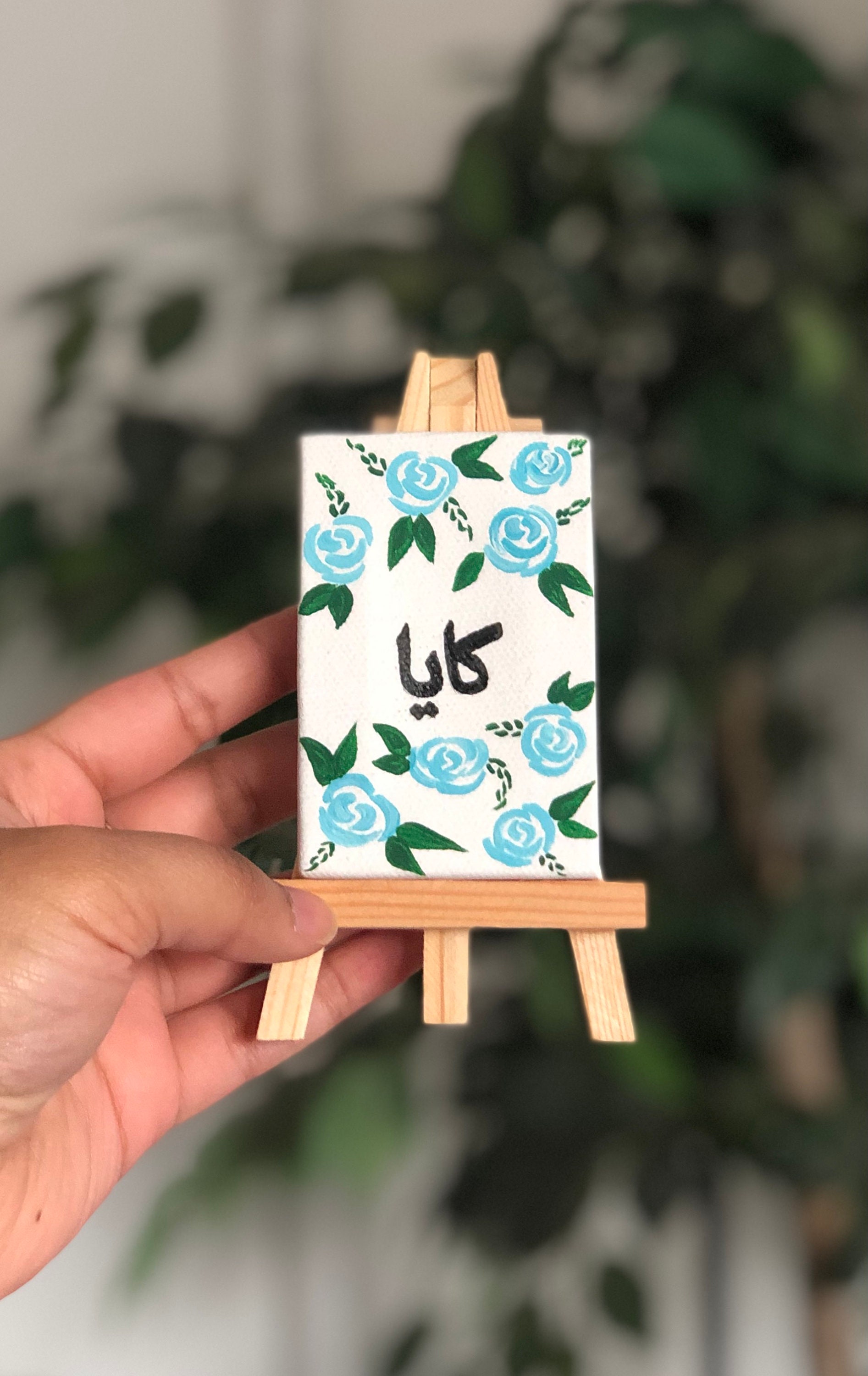 Mini Canvas and Easel Set 2x3 Inch Stretched Canvas - Etsy