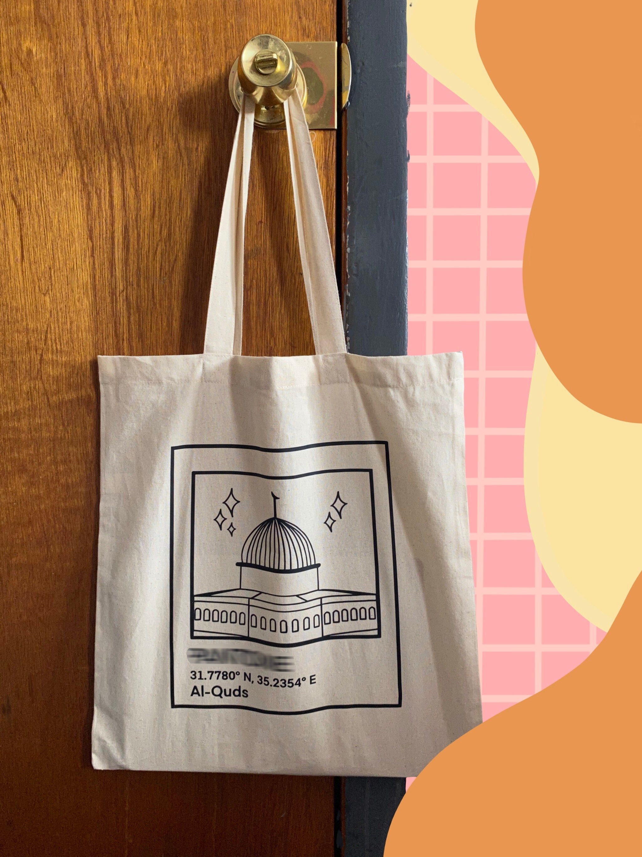 Al-aqsa Mosque Cotton Canvas Tote Bag | Islamic Gift - Etsy