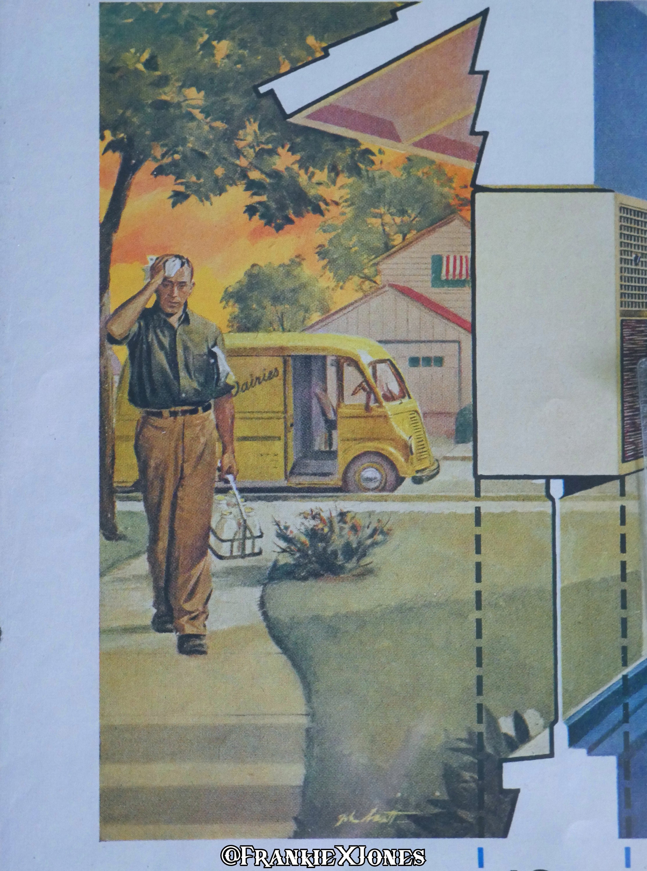 1956 Ford V8 & G-E Thinline Air Conditioner AD - Etsy