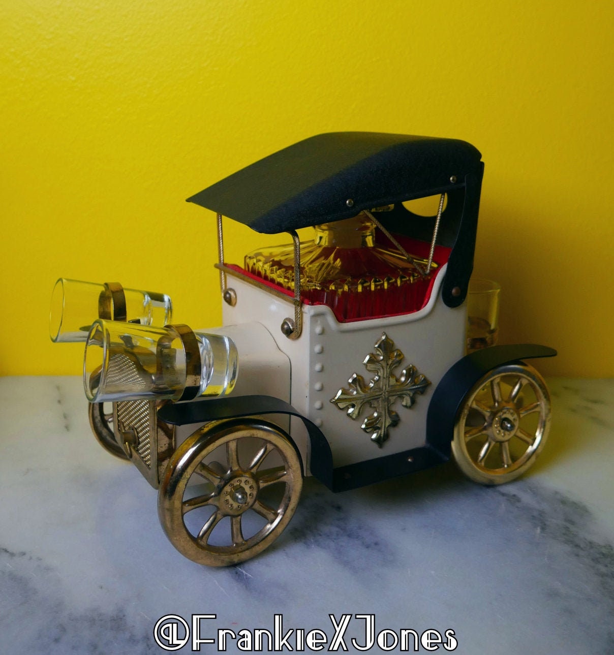 20's 6-piece Musical Automobile Decanter + Shot Glass Set - Etsy