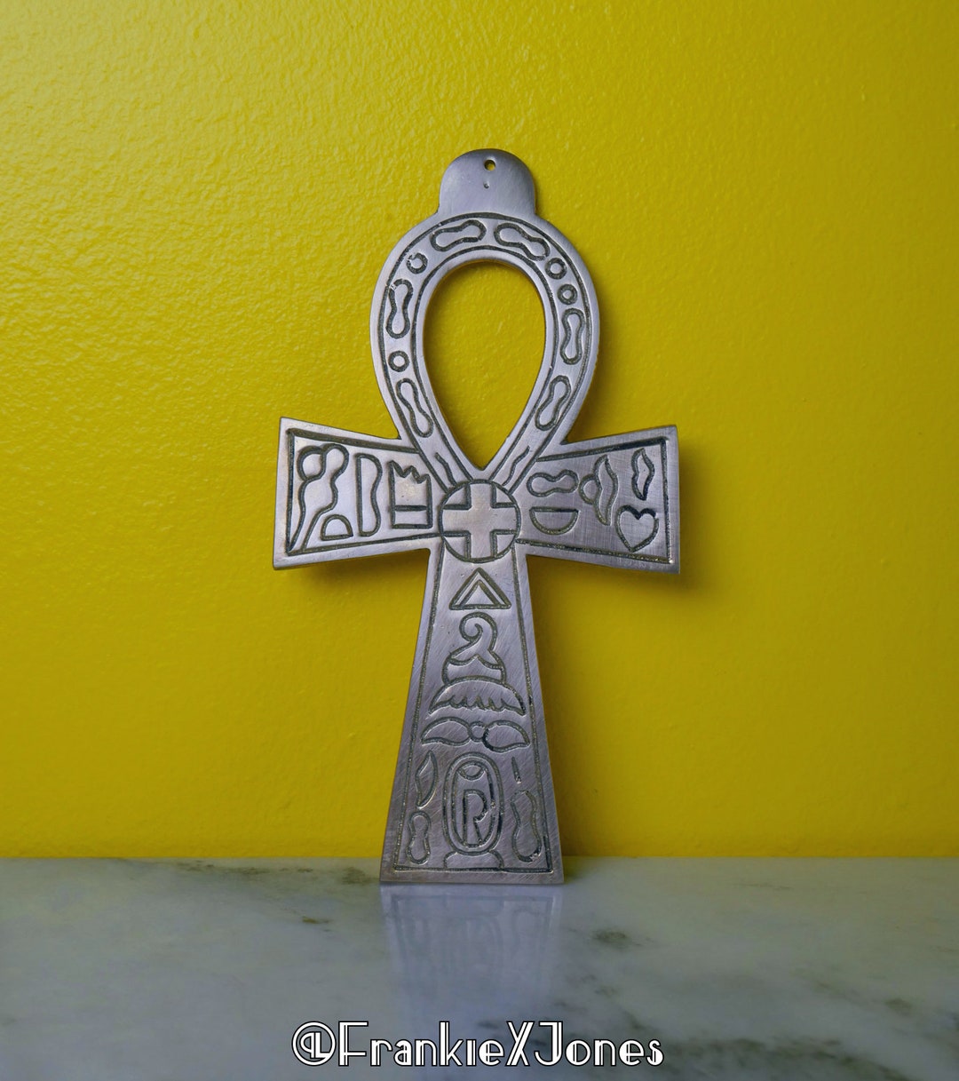 60's Solid Brass Ankh | Wall Hanging - Etsy