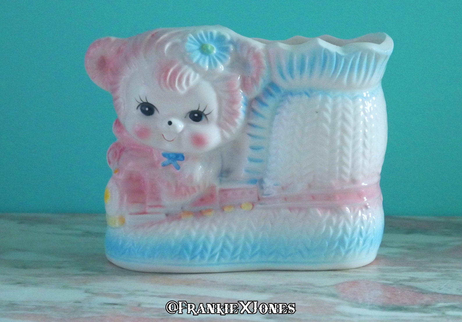 Bear Conductor Planter | Etsy