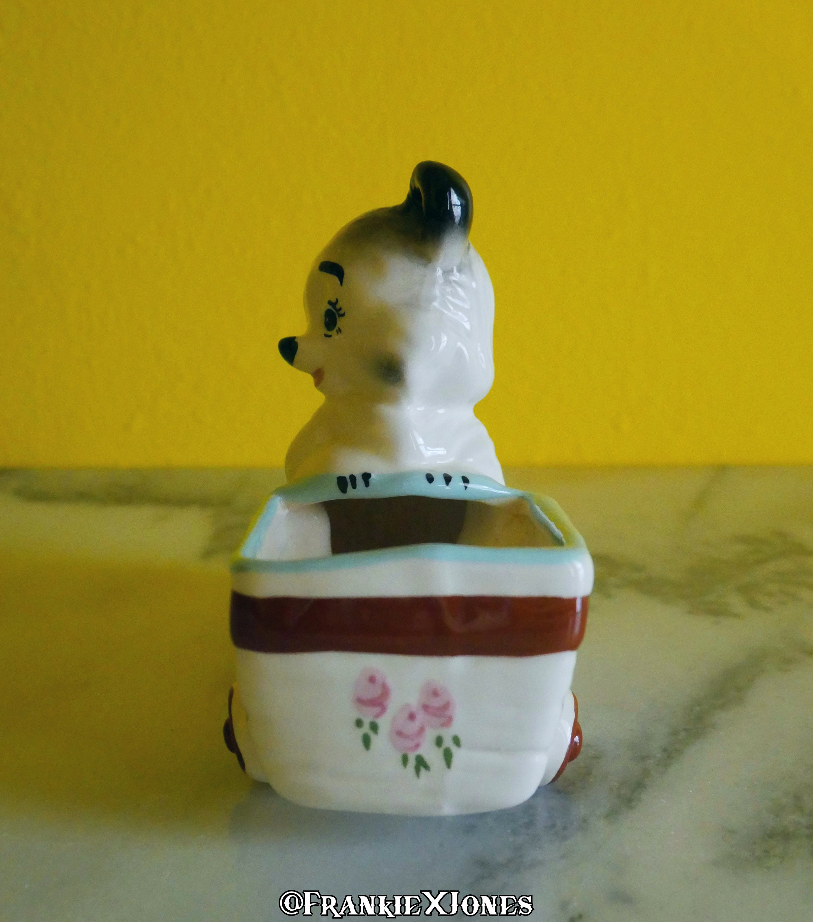 Panda Bear Pushing Wheel Barrel Succulent Planter - Etsy