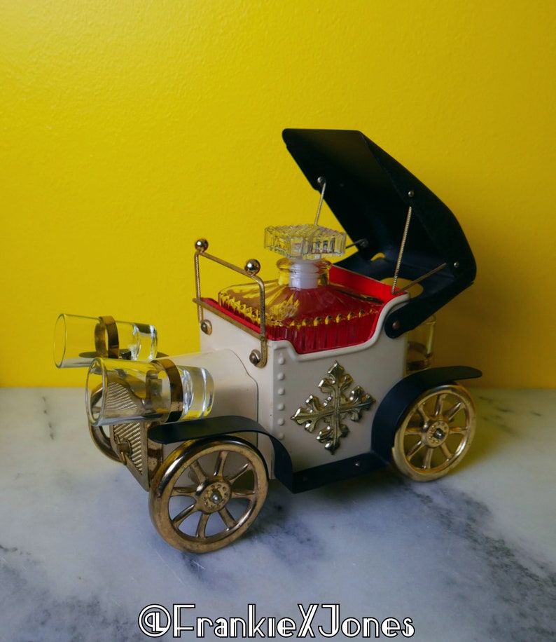 20's 6-piece Musical Automobile Decanter + Shot Glass Set - Etsy